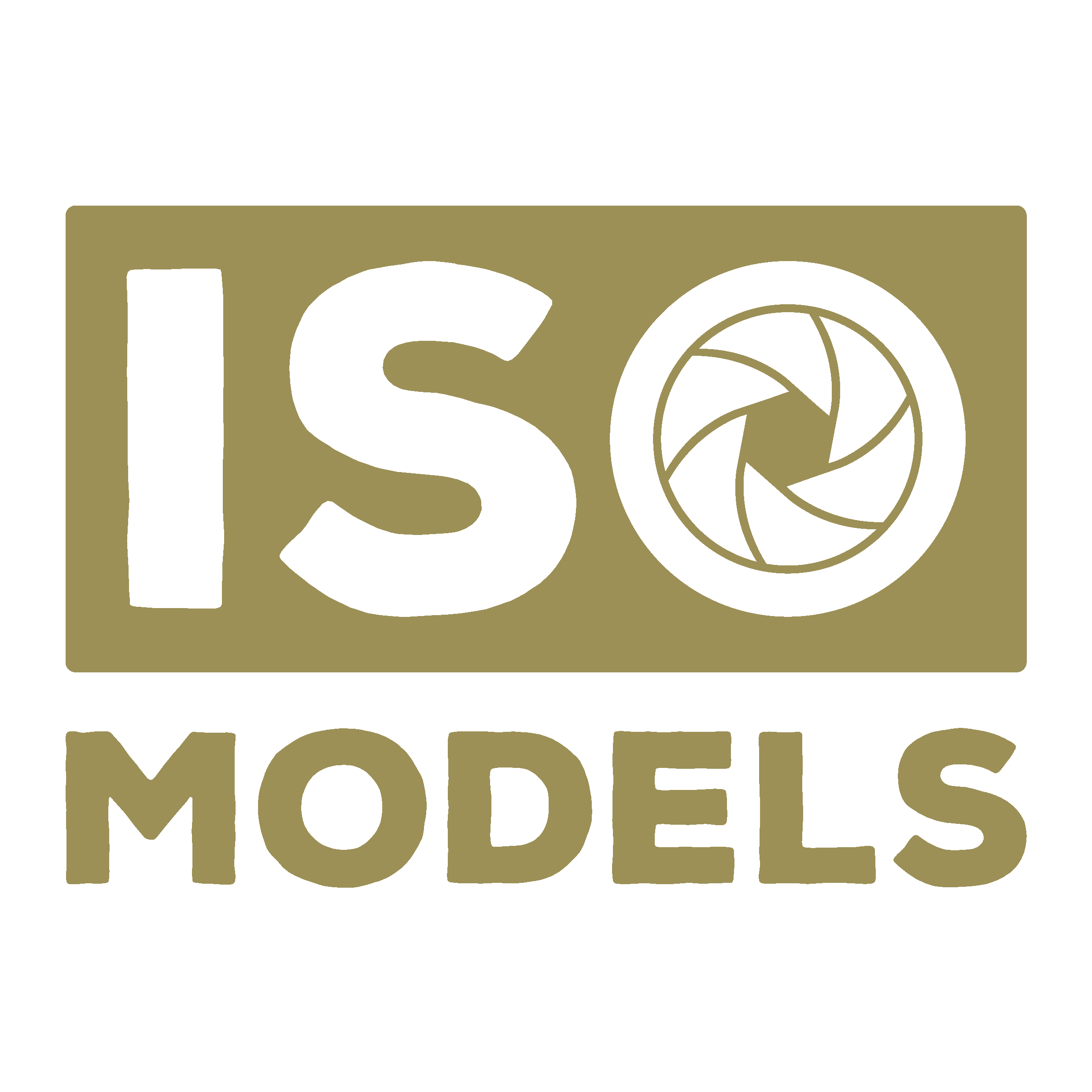 ISOMODELS Logo Gold - marketing kommunikation thom